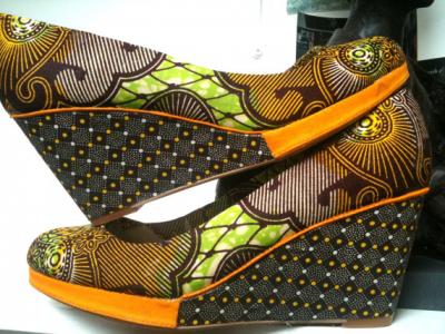 Welcome to StyleAfrique: Totally Amazing African Prints inspired Shoes!!