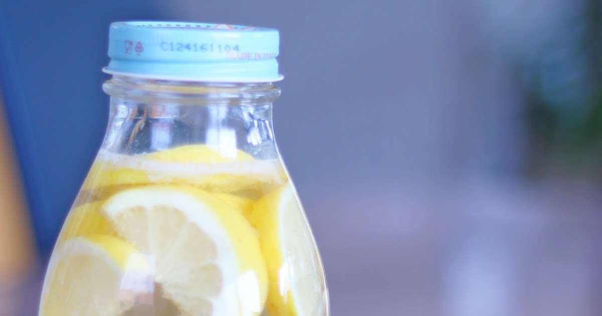 Détox water citron-gingembre | Le dessert, c'est pour moi