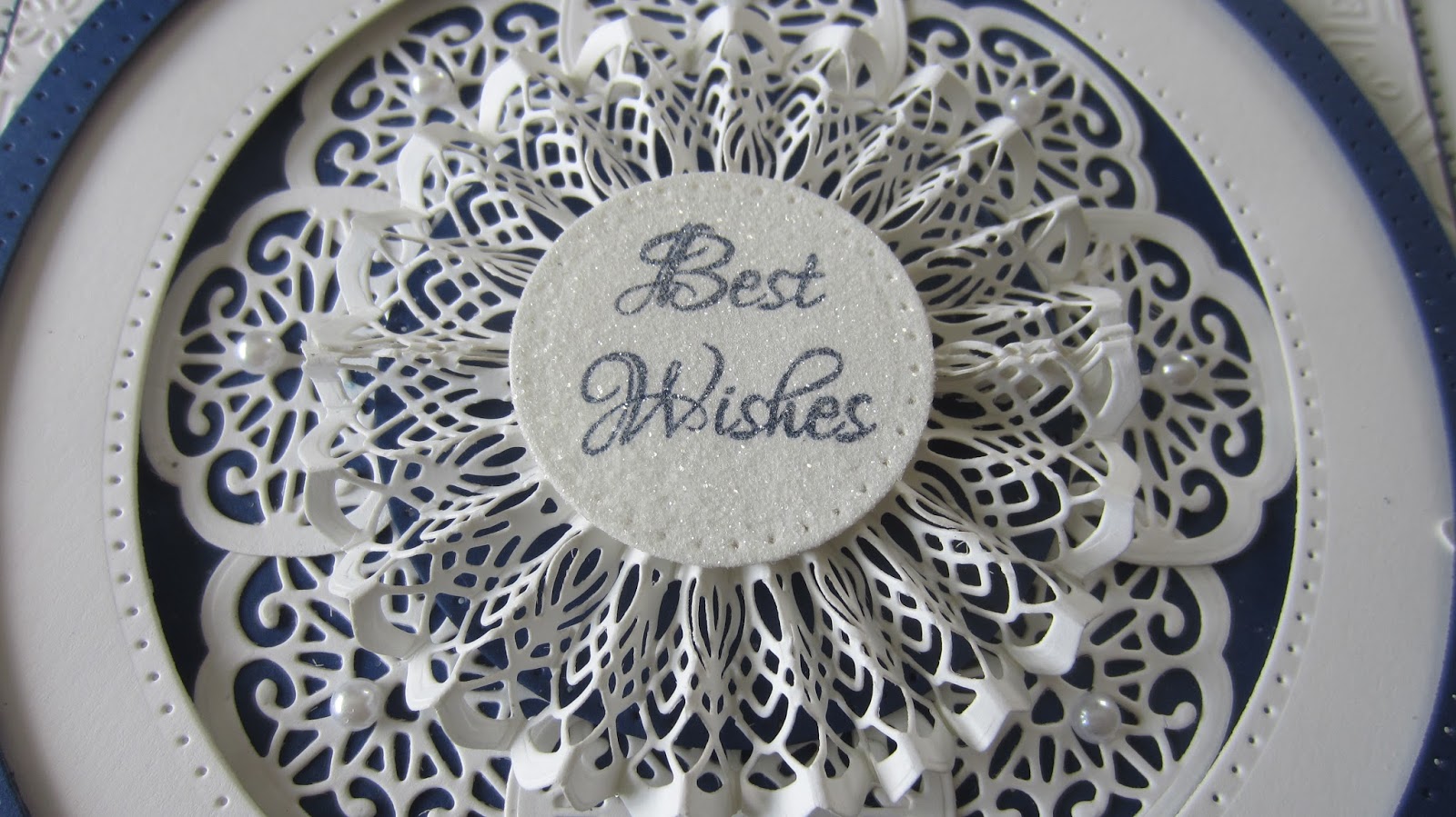 PartiCraft (Participate In Craft): Framed Rosette Card