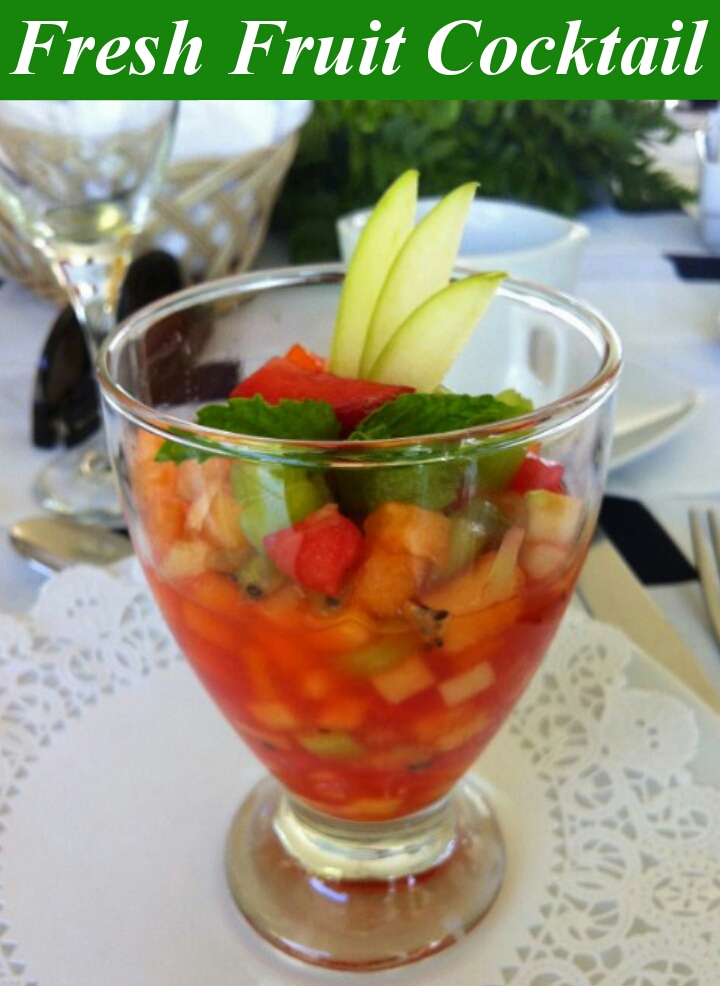 Fresh Fruit Cocktail - BEAN GIRRAS