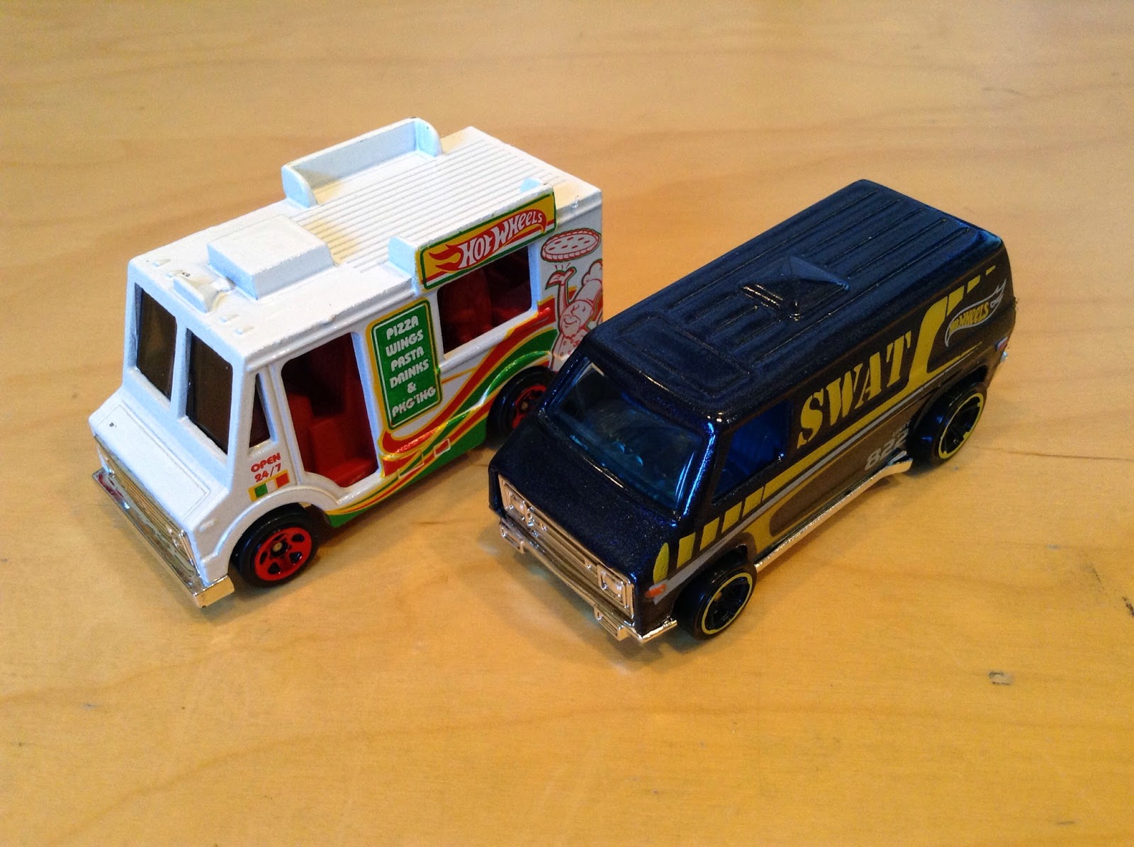 JULIAN'S HOT WHEELS BLOG: Ice Cream Truck & Super Van