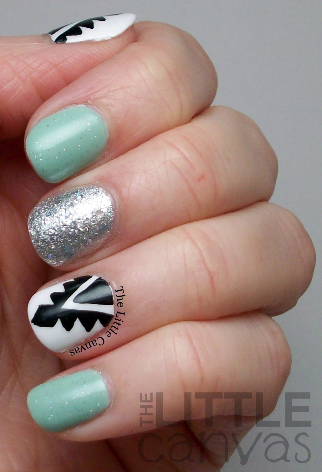 Aztec Nail Design