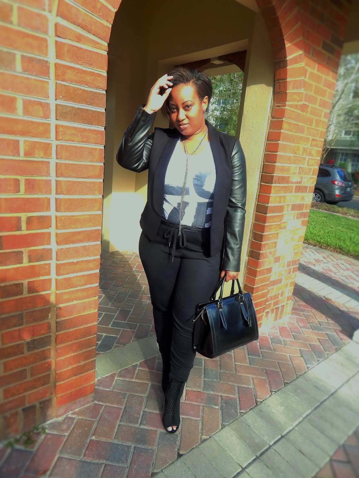 Different Ways to Wear the Faux Leather Look