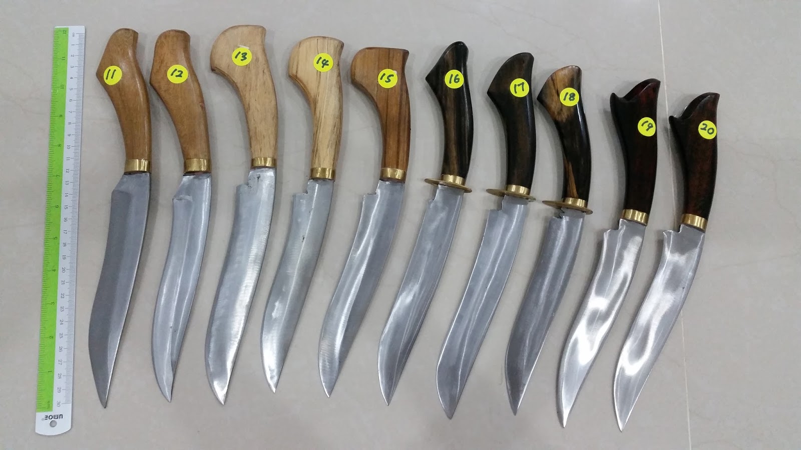 Parang Online: Pisau lapah / siang @ potong daging ( 11 - 20) SOLD OUT