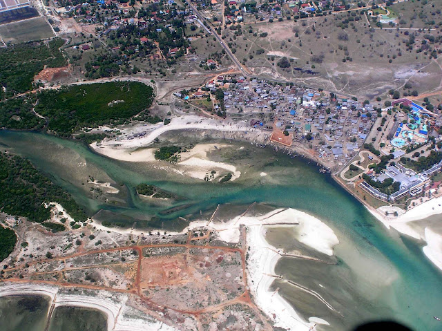 East African Notes and Records: FLYING FROM DAR TO ZANZIBAR