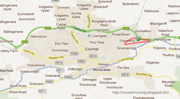 Running in Munster, Ireland: Tipperary...Clonmel 4k Evening Races ...