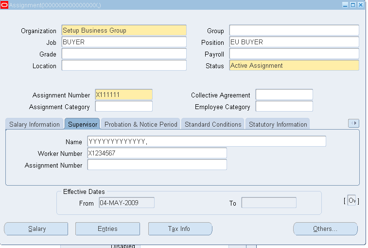 Oracle Apps : Steps to Implement Employee/Supervisor Approval Hierarchy ...