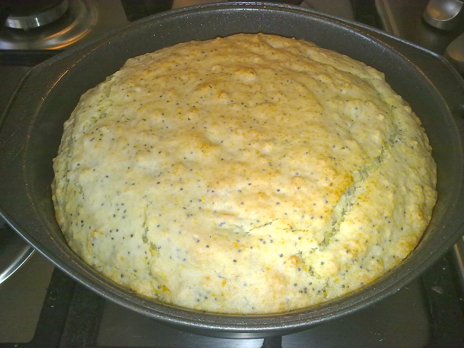 The Active Scrawler: Allergy free calypso orange poppy seed sponge cake ...