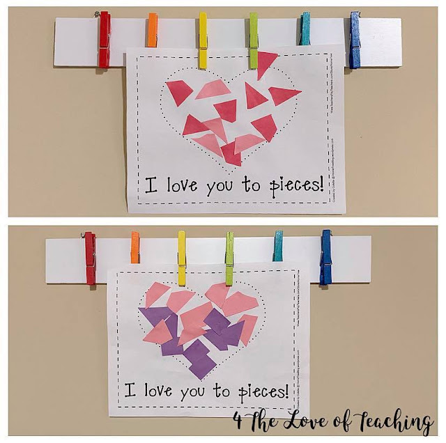 Valentine's Craft - For the Love of Teaching