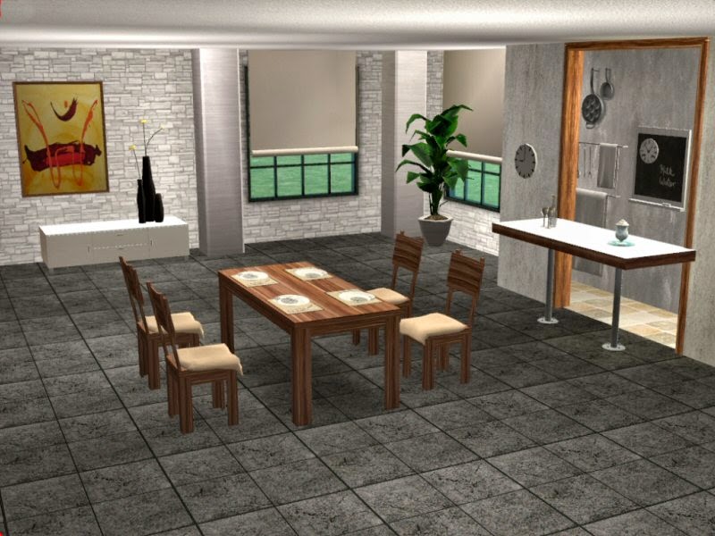 SIMplified: Sims 2 Level Dining