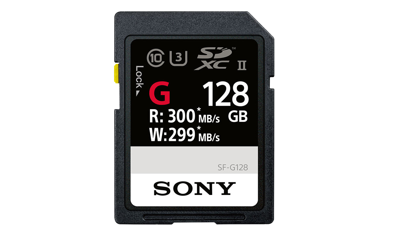 Самая быстрая SD-карта от Sony со скоростью записи 299 МБайт/с