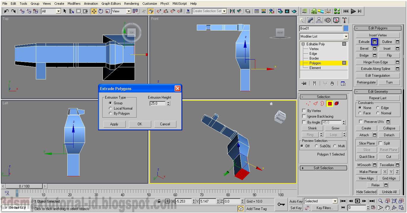 3d Modeling Alien (3ds Max Modeling Tutorial) ~ 3ds Max Tutorial - id