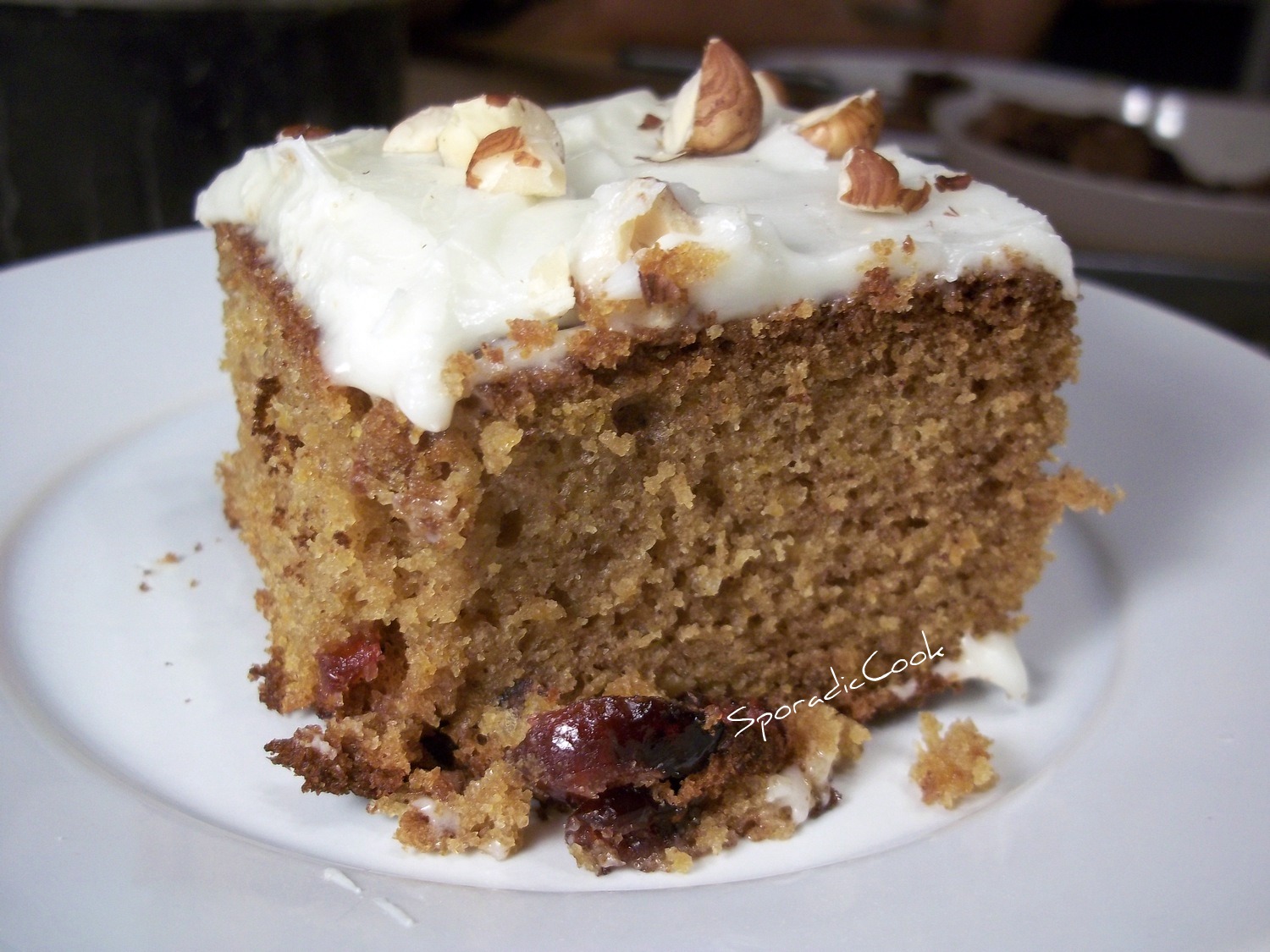 The Sporadic Cook: Butternut Squash Cake with Butter Rum Frosting ...