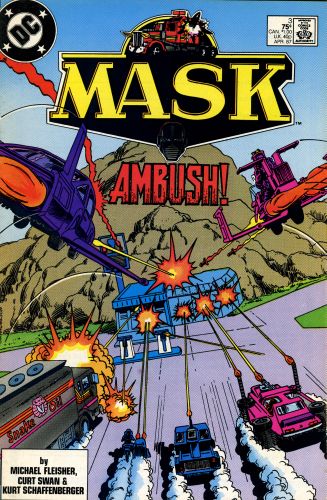 POP CULTURE SHOP: M.A.S.K. COMIC BOOK MATT TRAKKER CURT SWAN MOBILE ...