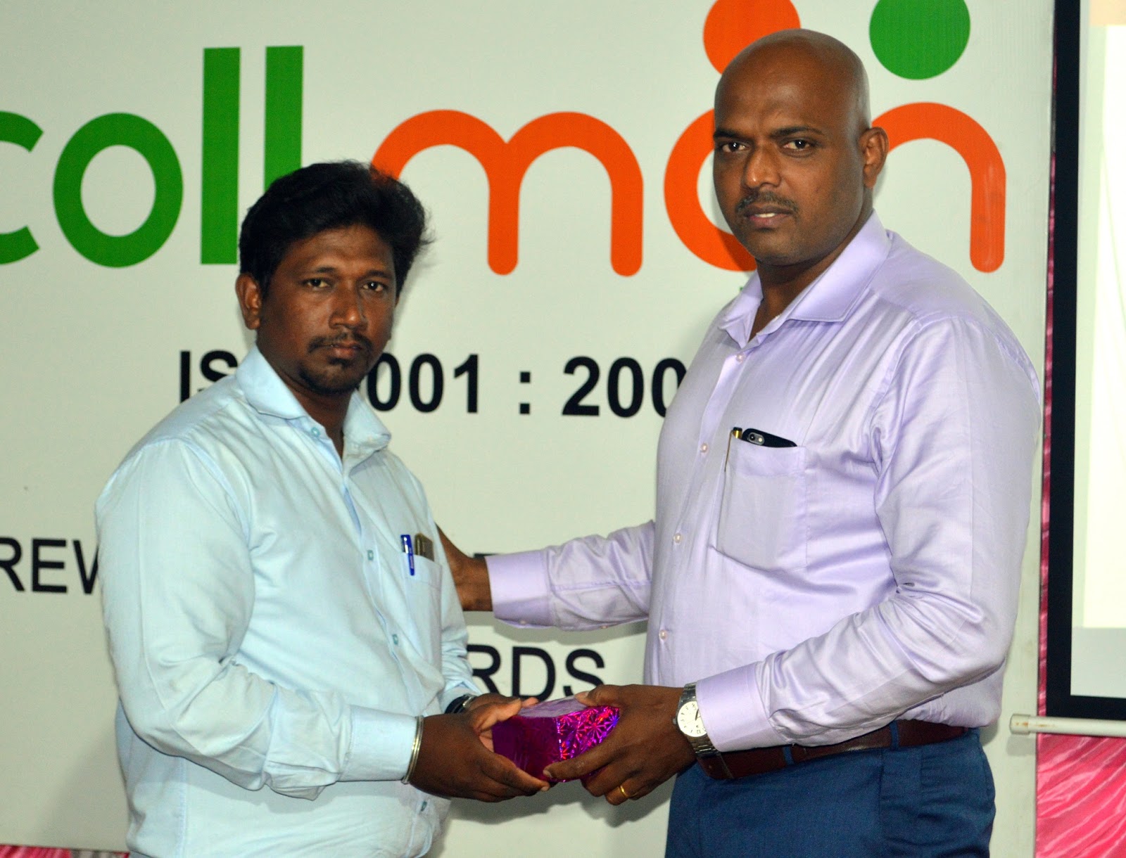 COLLMAN SERVICES REWARDS & RECOGNITION AWARDS - OCTOBER 2018