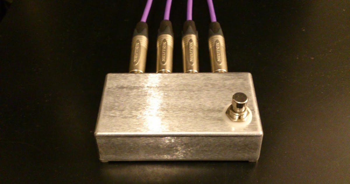 Levy Sound Design: True Bypass / AB Box Circuit