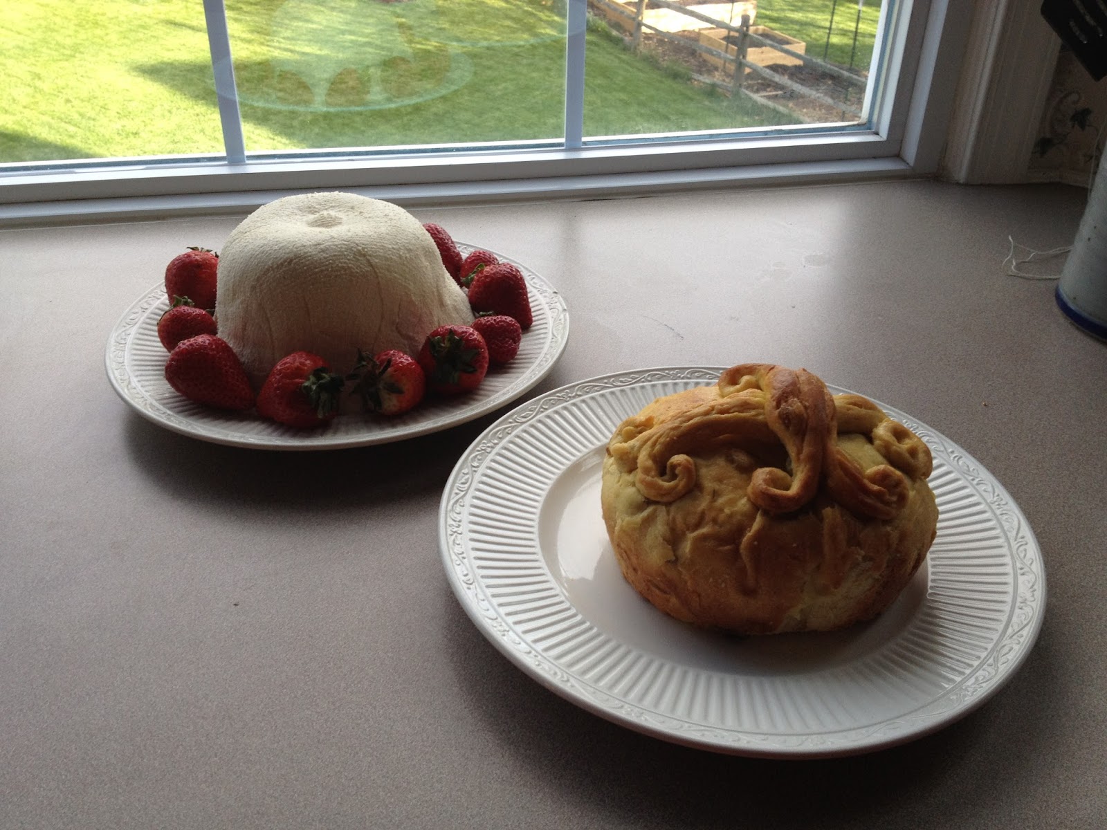 Catholic Cuisine: Pascha: Easter Sweet Cheese Spread, Updated