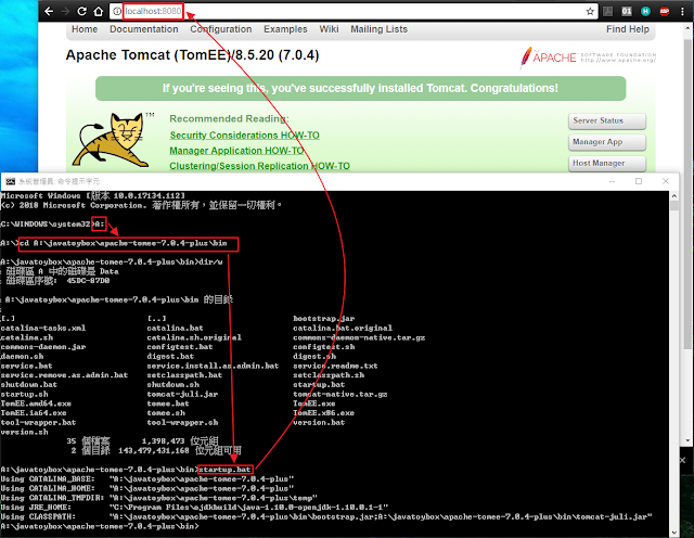 放棄思考: Eclipse 上使用 Apache TomEE