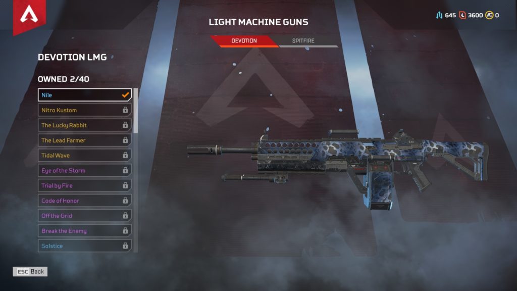 Daftar Senjata Apex Legends