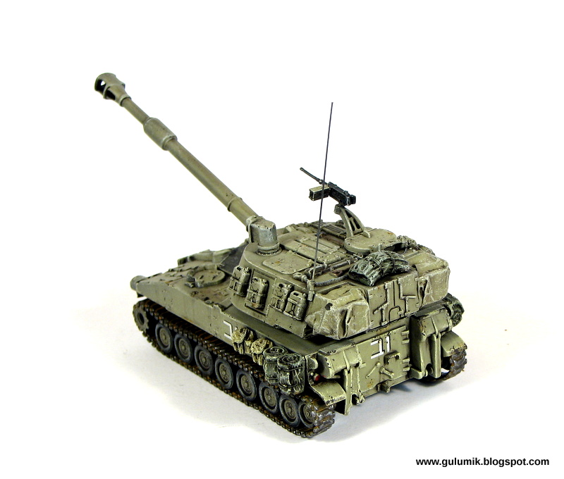 Gulumik Military Models: IDF M-109 1/72