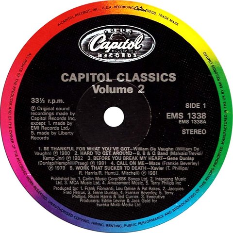 The Soul Vendor: Capitol Classics Volume 2 1989