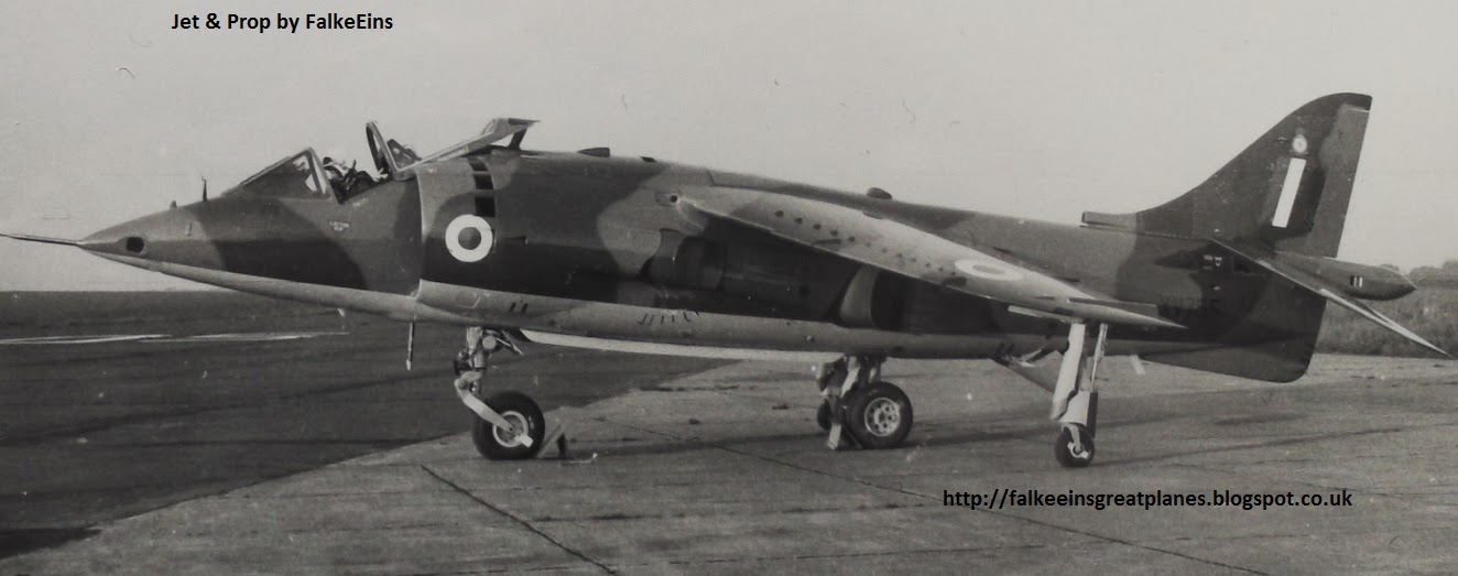 Jet & Prop by FalkeEins: first generation Hawker Siddeley Harrier jump ...