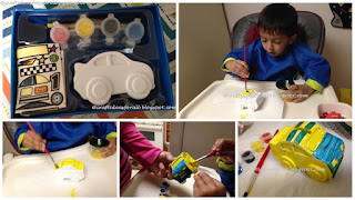 Craft Ideas for all: Melissa and Doug Decorate your own Race Car Bank ...