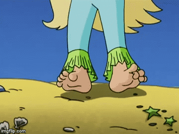 Anime Feet: Wiggle Your Toes Day