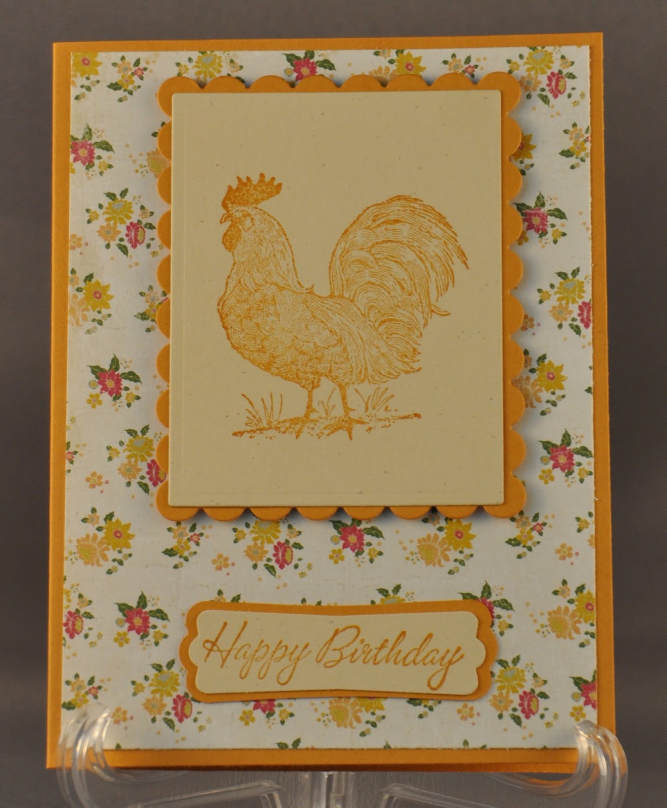 Winnie's Whims & My Crafts: Rooster Cards