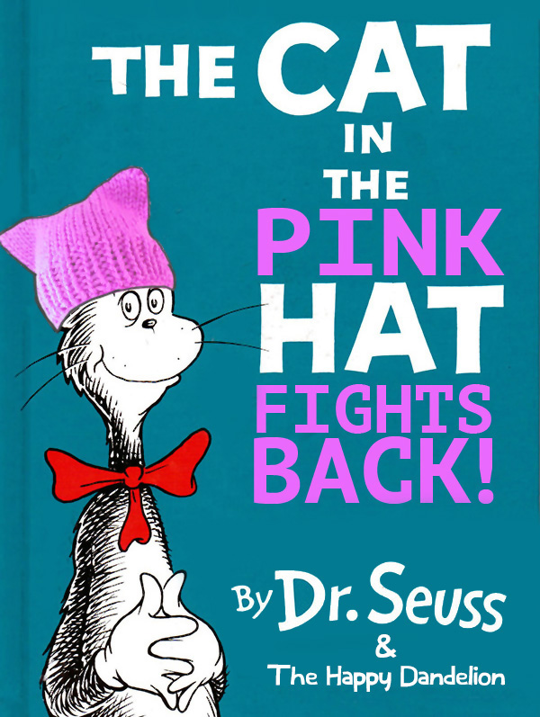 The Cat in the pink hat fights back children's book parody