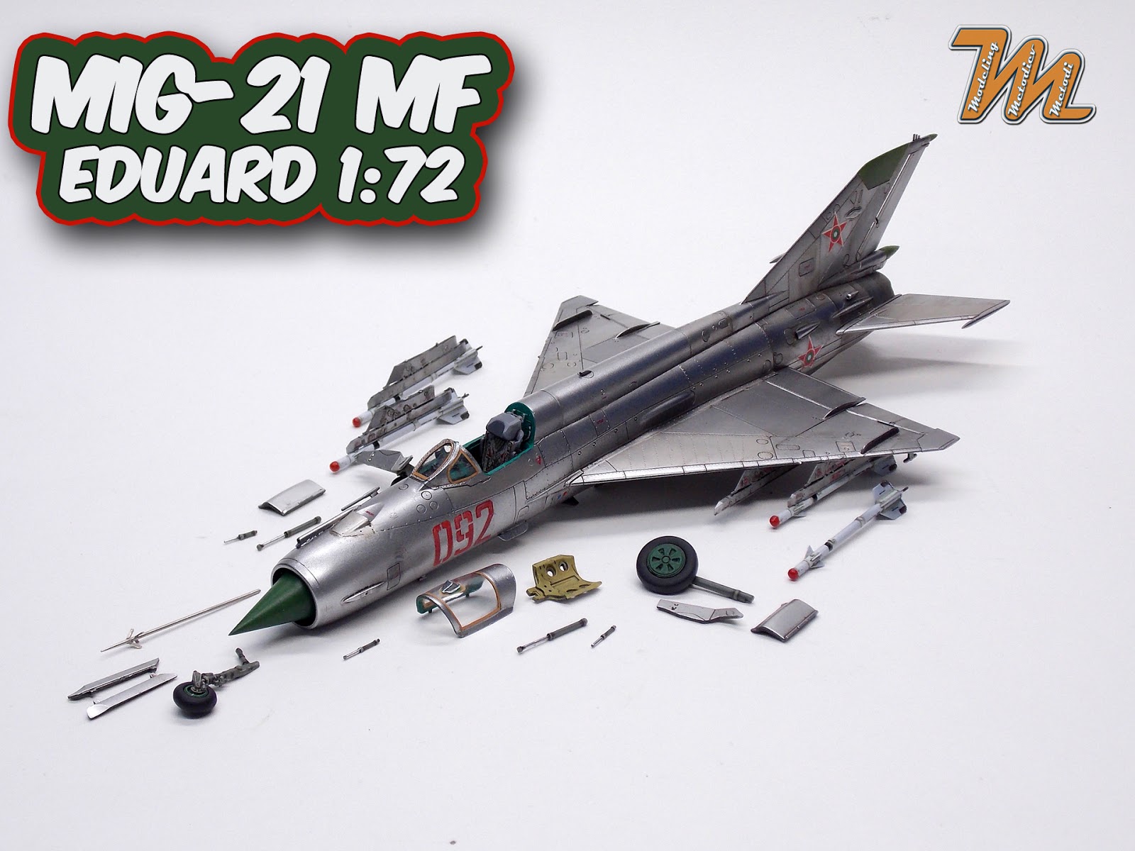 Scale Model Building with Metodi Metodiev: MiG-21 MF step by step video ...