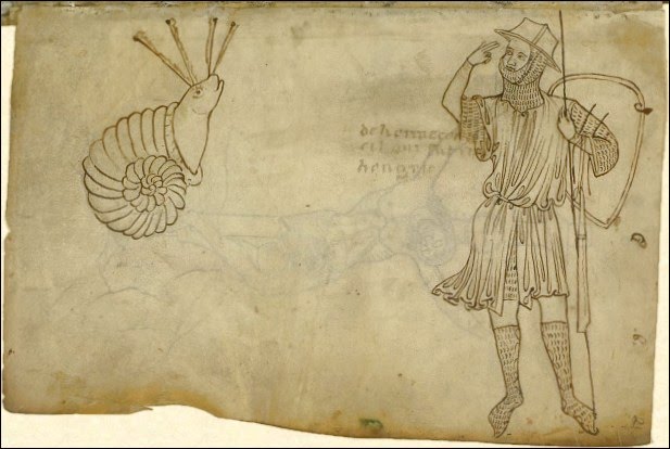 Medieval Scribbles: The Historian And The Snail