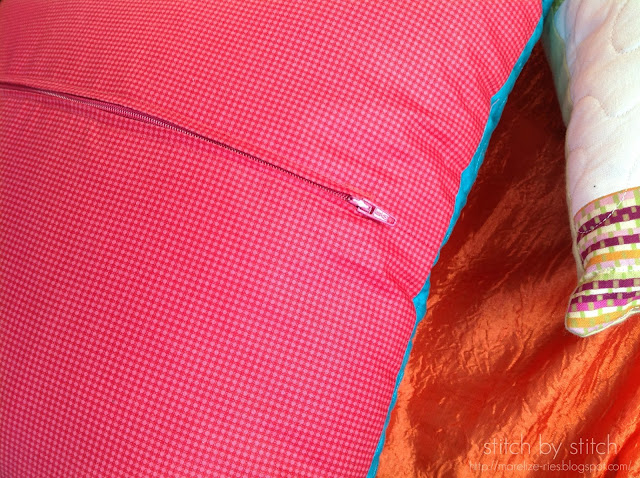 Stitch by Stitch: Charm Square Cushion