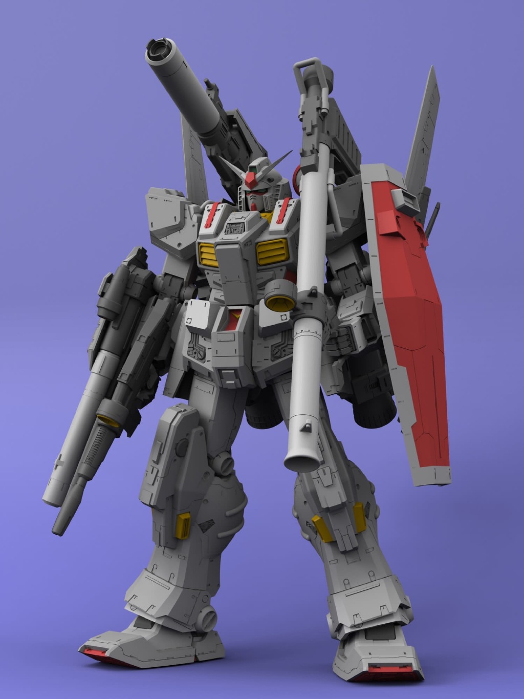 Gundam Meisters: 1/100 - Full Armor Gundam [Original Colors] Resin Kit