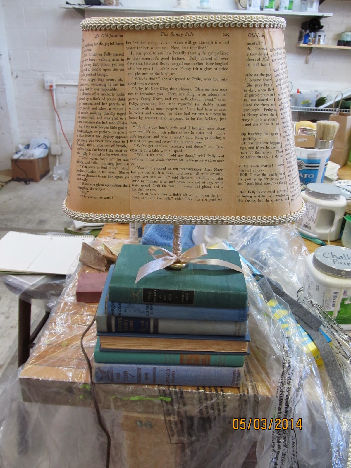 The Darling Touch: The Biggest Book Lamp Yet