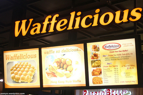"Wafflelicious" Waffle Hongkong ala Indonesia | Food Readers