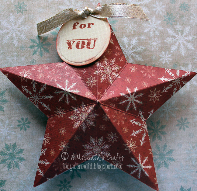 A Mermaids Crafts: Christmas Star Ornaments