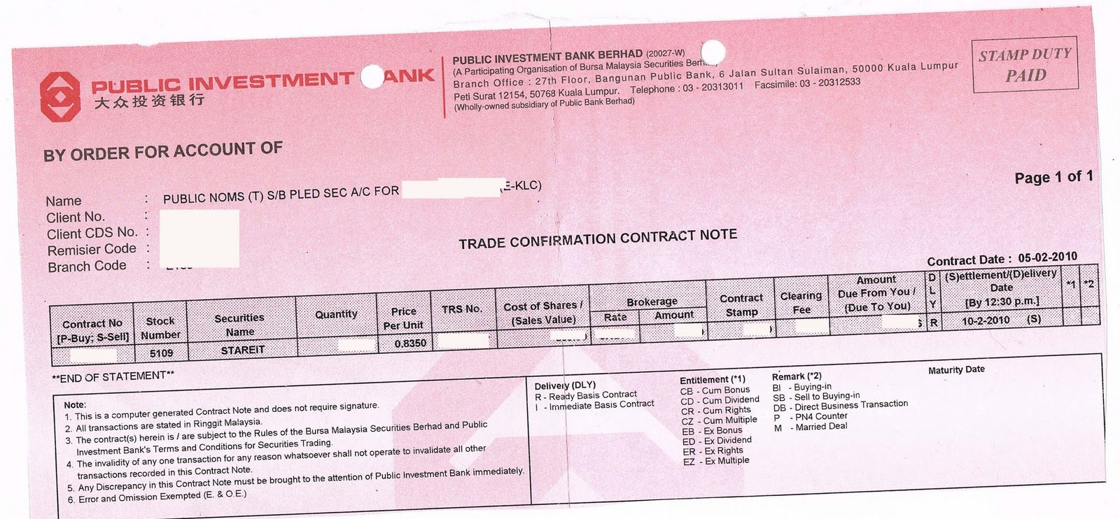 KLSE TALK - 歪歪理财记事本: HLeBroking Direct CDS Account申请方式 - 股票交易户口
