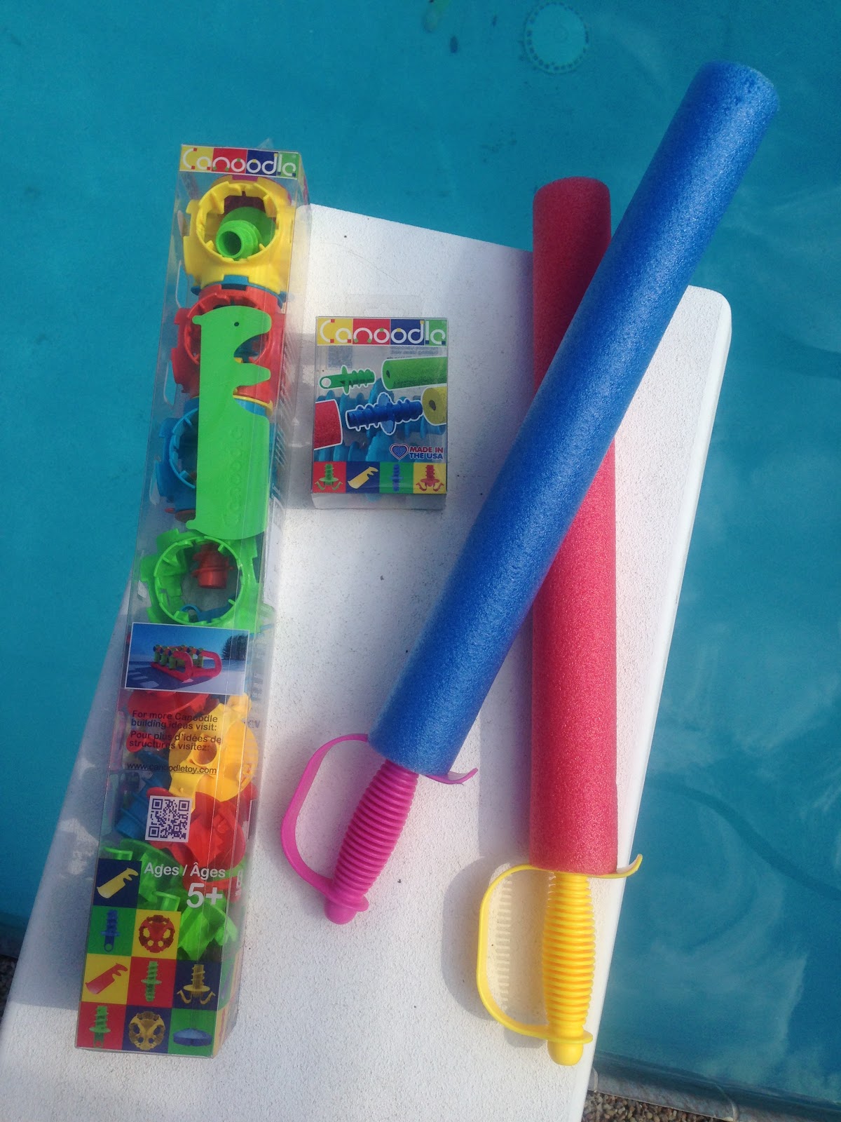 Use Your Imagination Building Creations With Pool Noodles Using ...