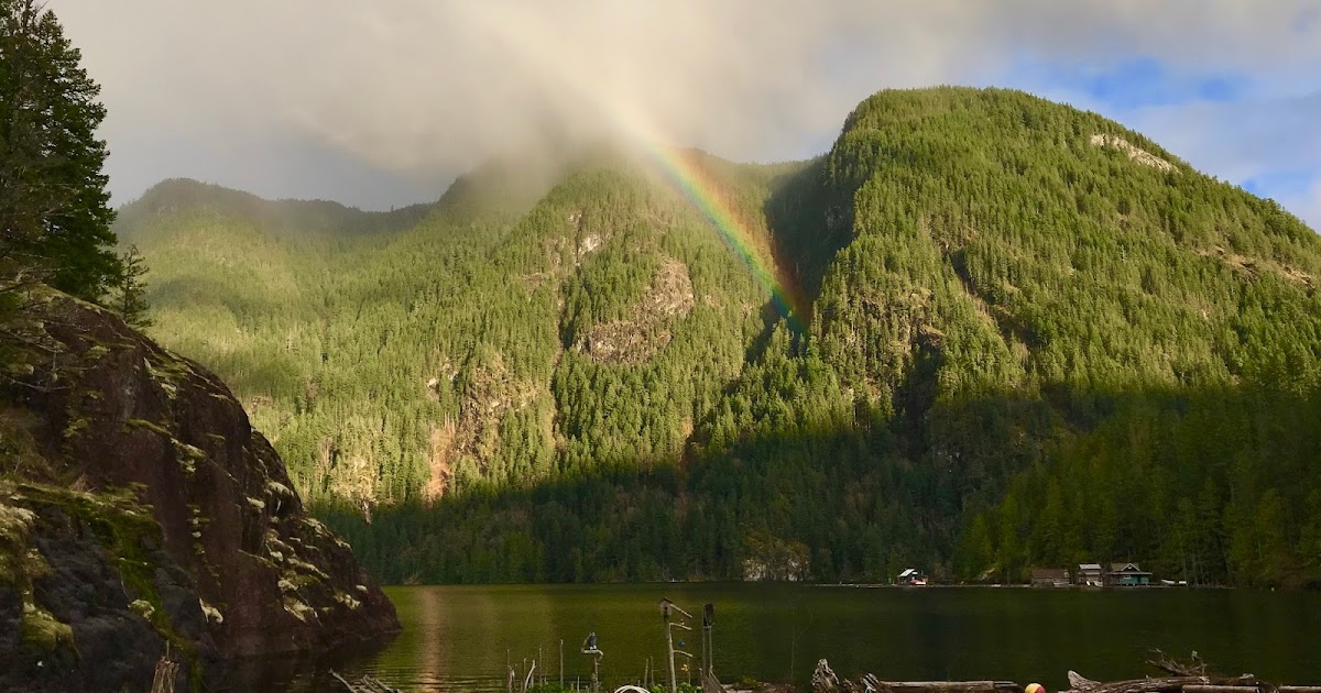 Powell River Books Blog: Rainbow in the Notch
