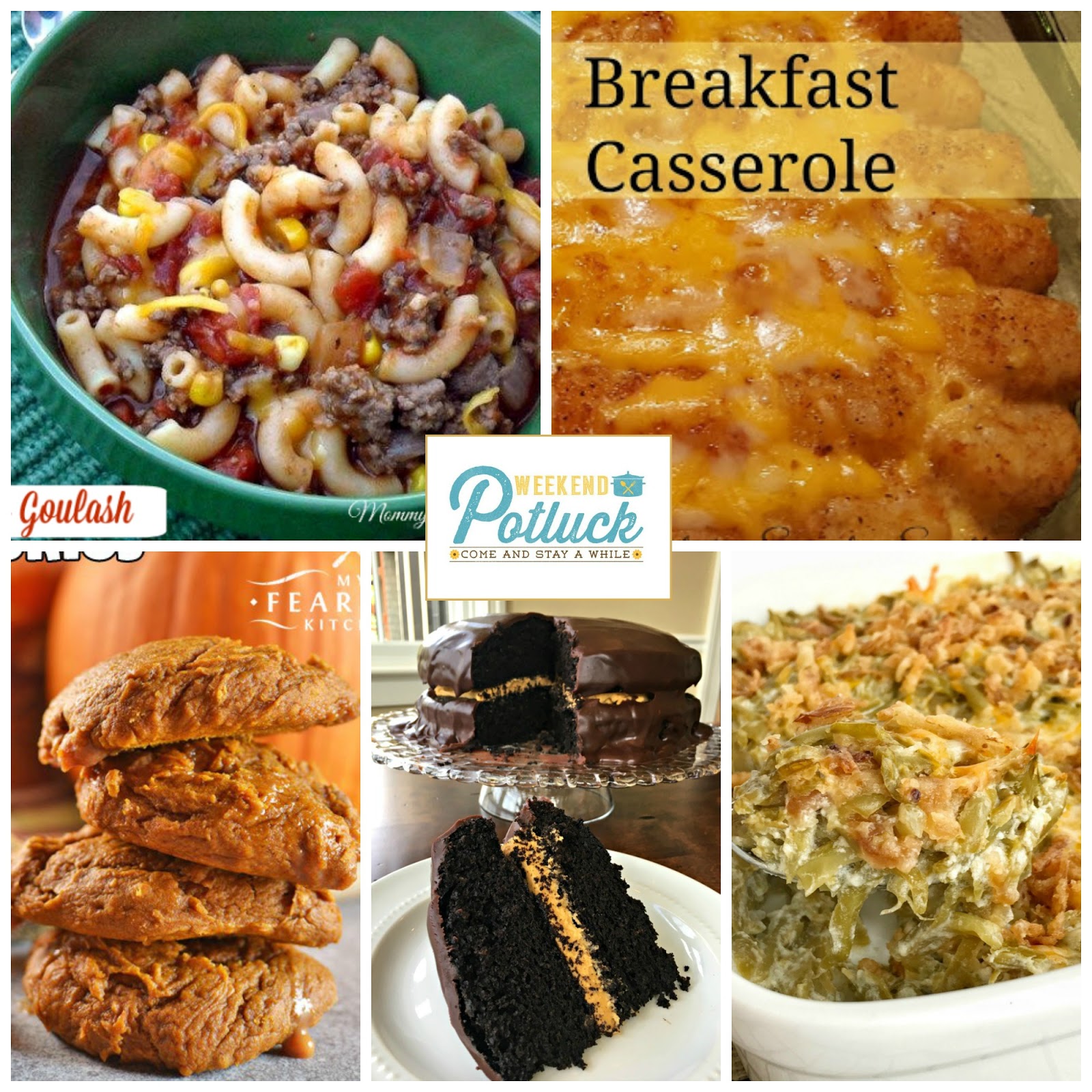 American Goulash - Weekend Potluck 295 - Sweet Little Bluebird