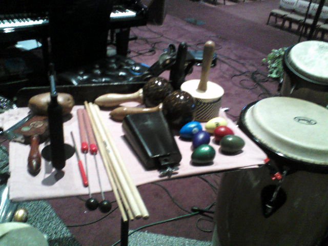 Percussion For Worship: Featured Setup