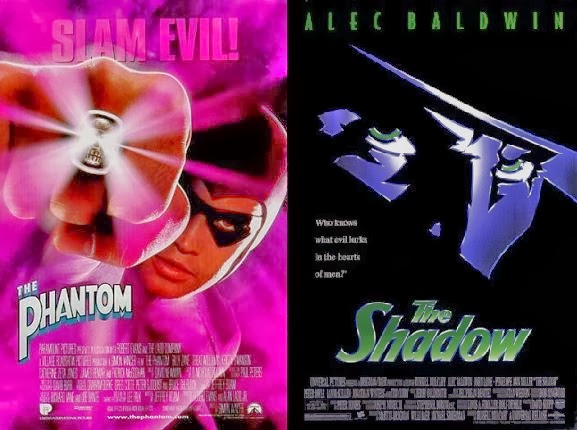 CommentaramaFilms: The Shadow (1994) v. The Phantom (1996)