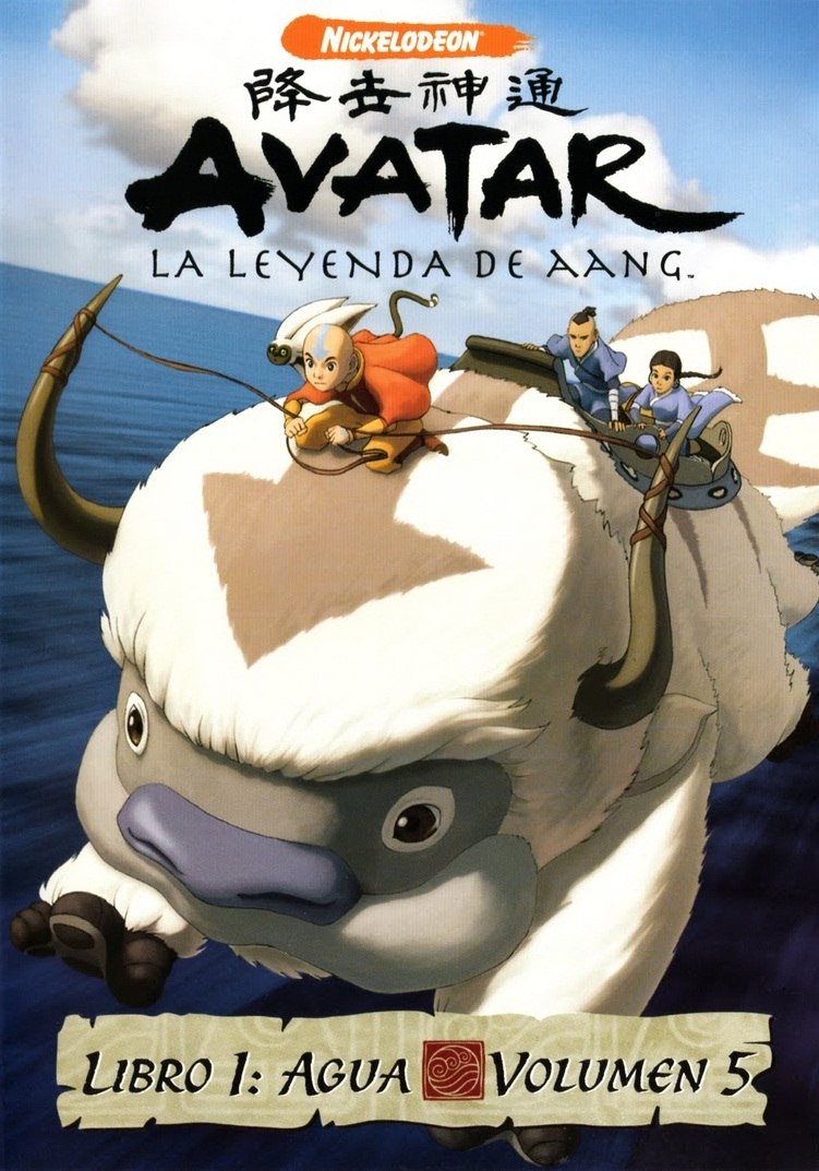 MEGA Anime: AVATAR: LA LEYENDA DE ANG-LIBRO 1