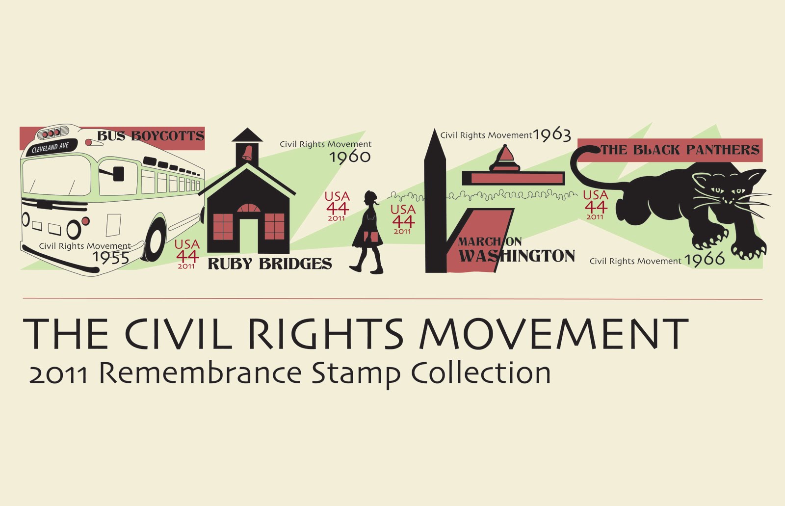 MISC.: Civil Rights Movement Stamp Series