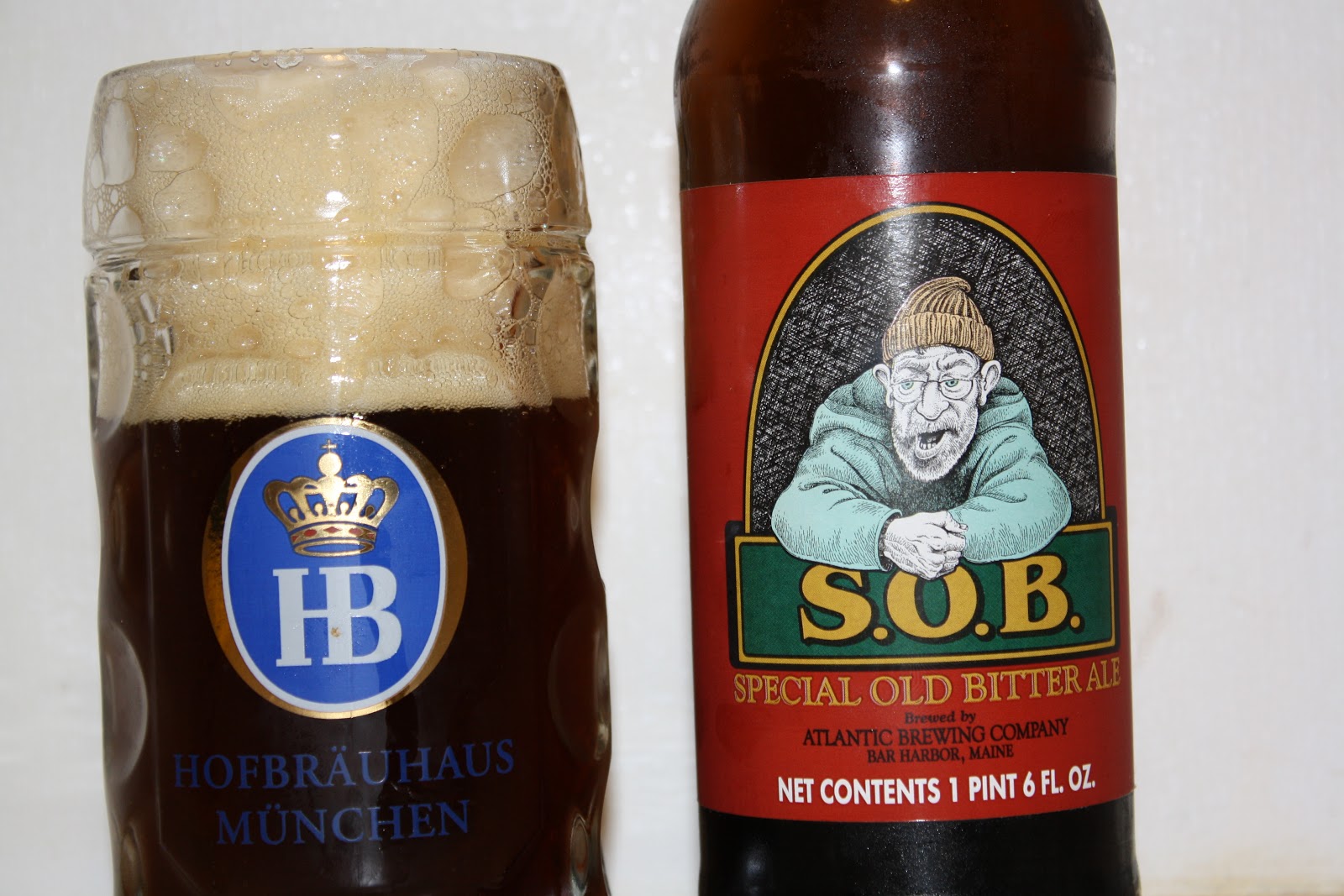 Atlantic Brewing Company's S.O.B., Special Old Bitter Ale