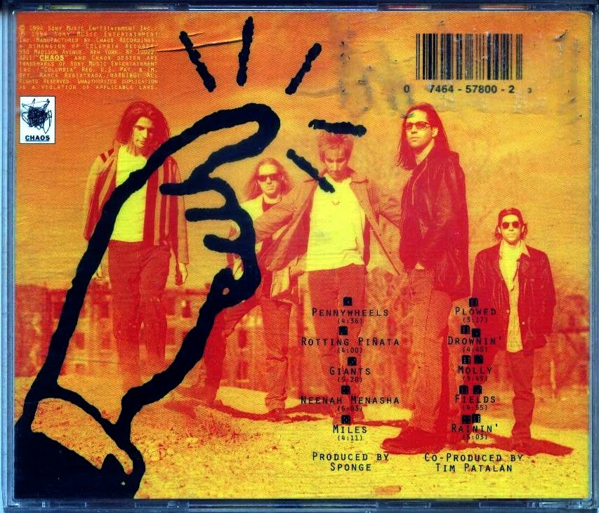 GRUNGE : Sponge - Rotting Piñata - 1994