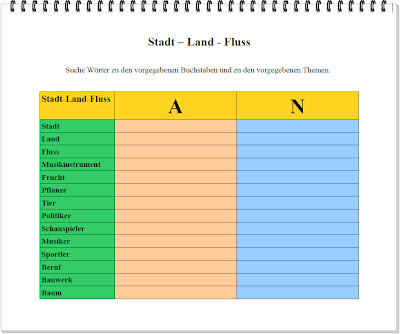 Kinder123 - Spiel und Spass: Stadt-Land-Fluss