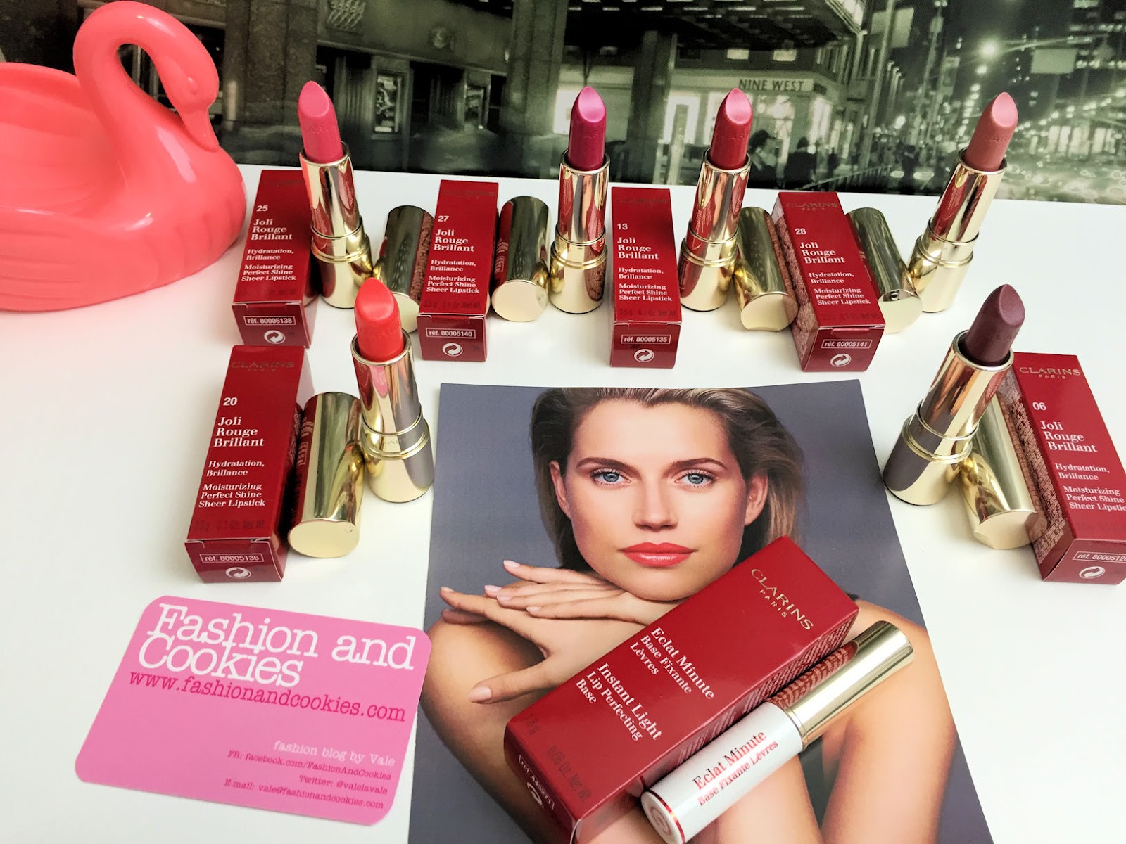 Clarins Joli Rouge Brillant and Lip Perfecting Base review | Fashion ...