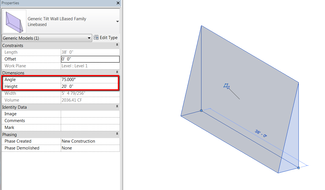 Phil-osophy in BIM: Wall by Face - Part 2. Creating a Slanted Wall Tool